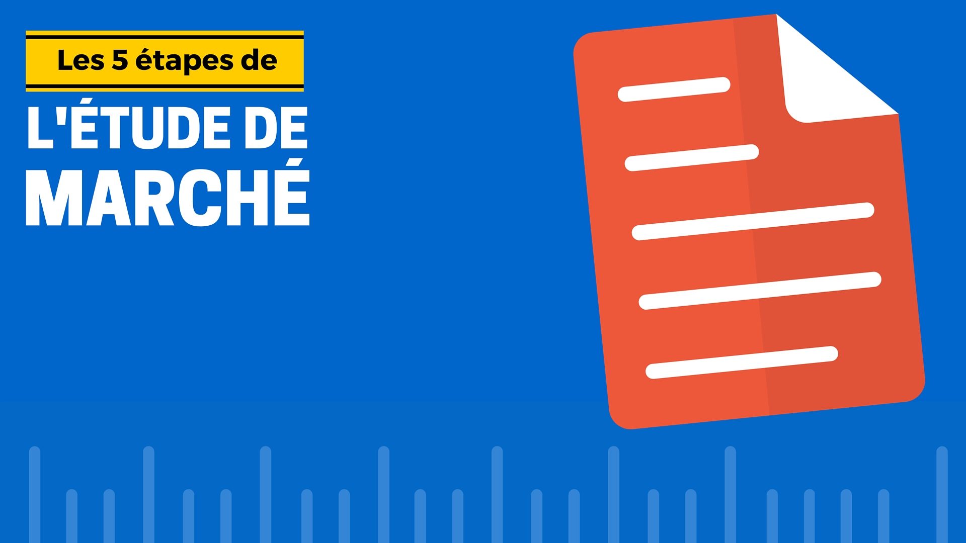 Les 5 étapes de l'étude de marché - les connaissez-vous ? - AL-RIZQ.COM Les 5 étapes de l'étude de marché - les connaissez-vous ? - AL-RIZQ.COM